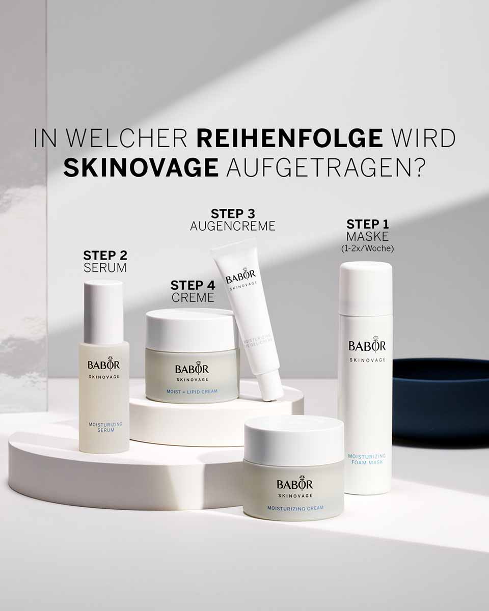 SKINOVAGE zur Stärkung der Hautzellen für eine länger jüngere Haut ...